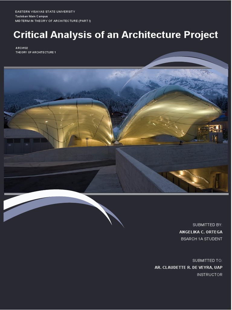 Critical Analysis of An Architecture Project (Hungerburghbahn by Zaha ...
