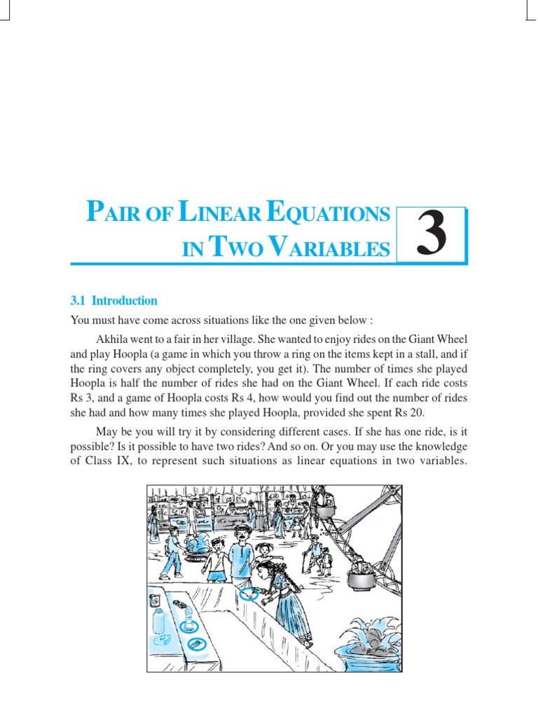 Solving Linear Equations Graphically | PDF | System Of Linear Equations ...