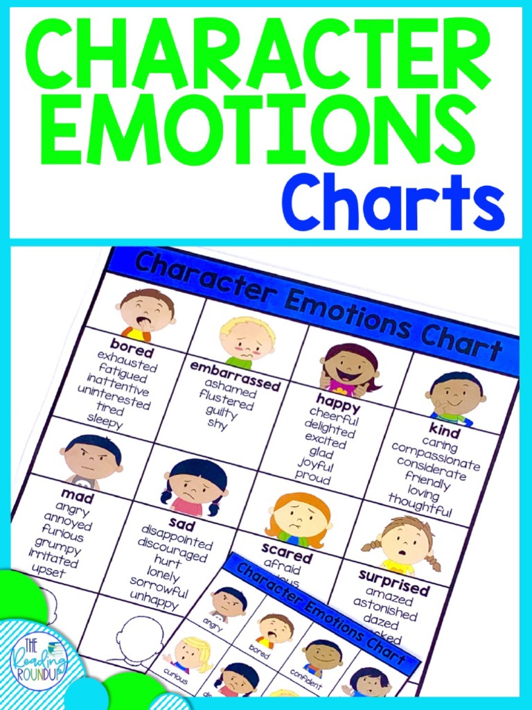 FREEFeelingsChartsforCharacterAnalysisandIdentifyingEmotions 1 | PDF ...