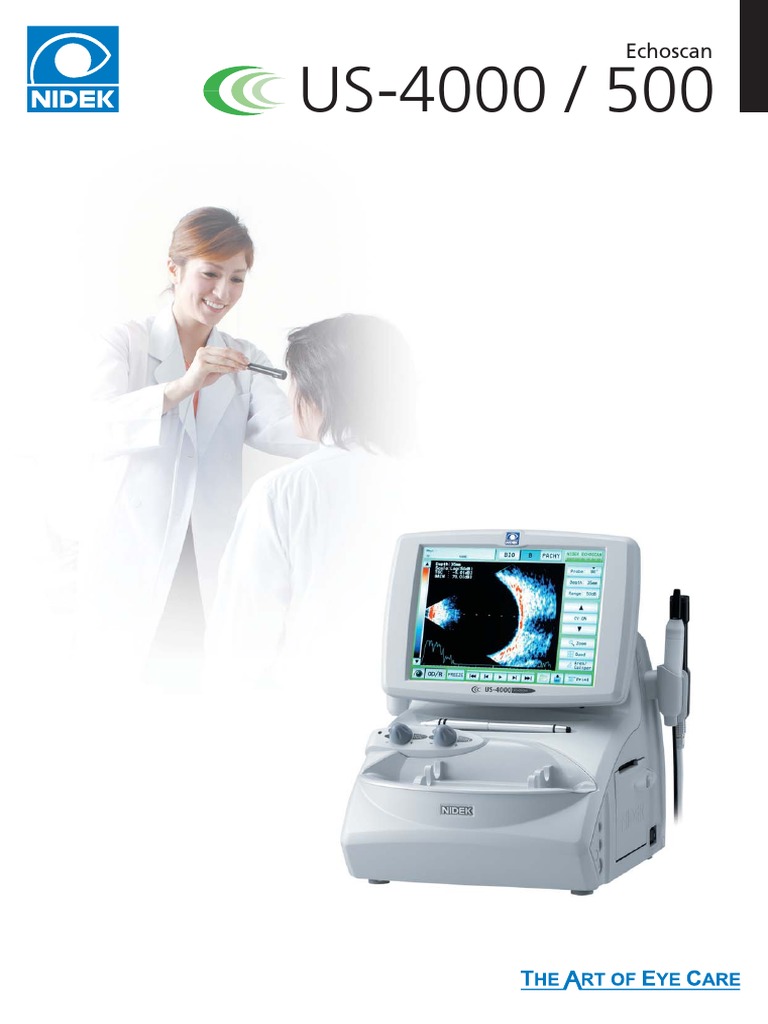 A B Scan US-4000 | PDF | Medical Ultrasound | Computer Monitor