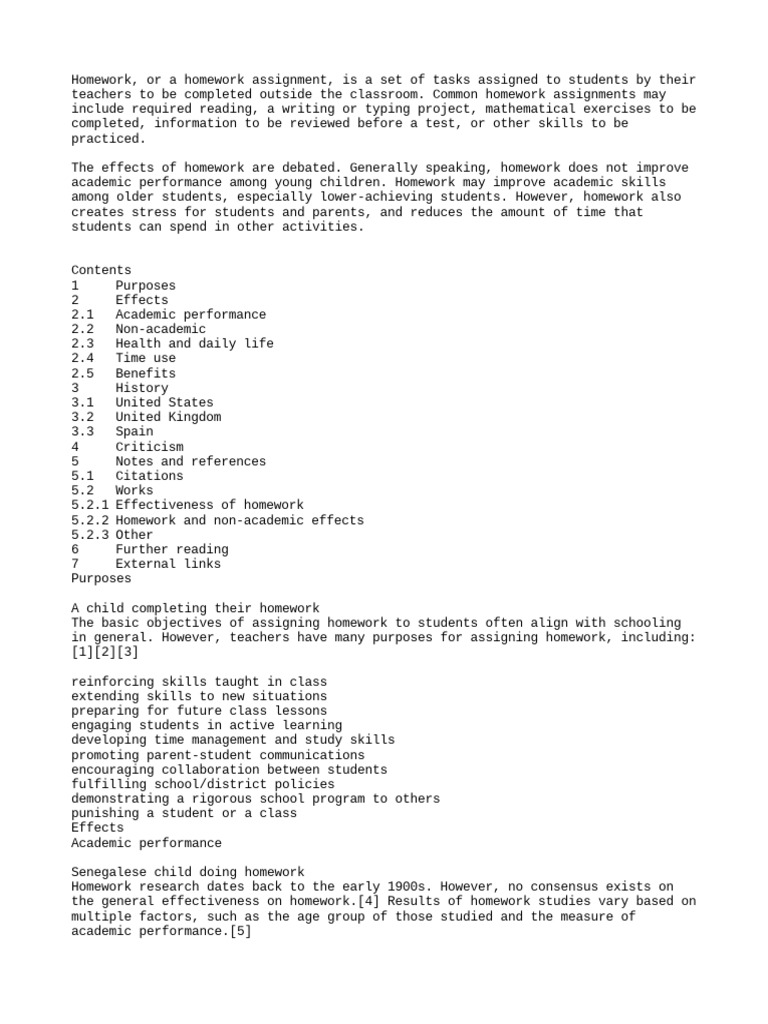Homework 20 | PDF | Homework | Behavior Modification