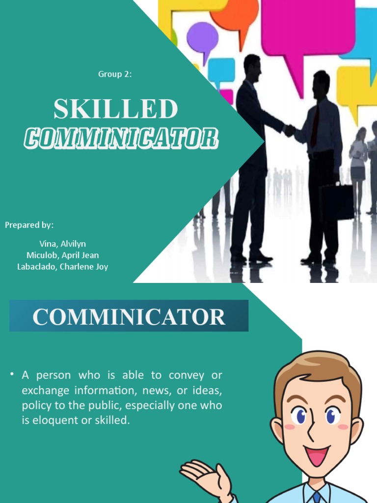Skiiled Communicator | PDF | Communication | Psychological Concepts