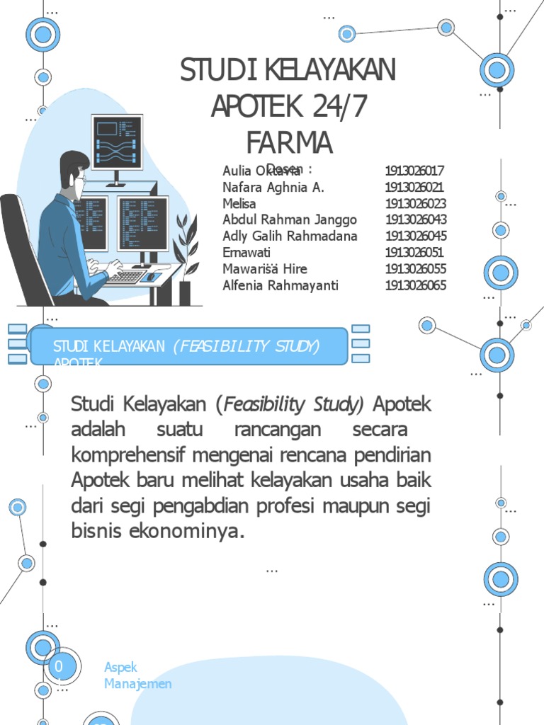 Studi Kelayakan Apotek | PDF | Kesehatan Holistik | Pengembangan Diri