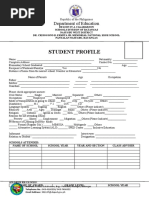 Home Visitation Form Deped | PDF