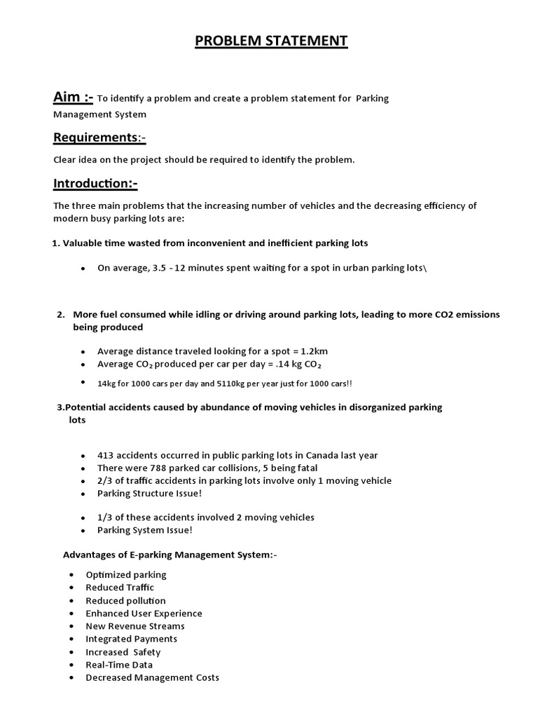 Problem Statement | PDF | Operating System | Software Testing