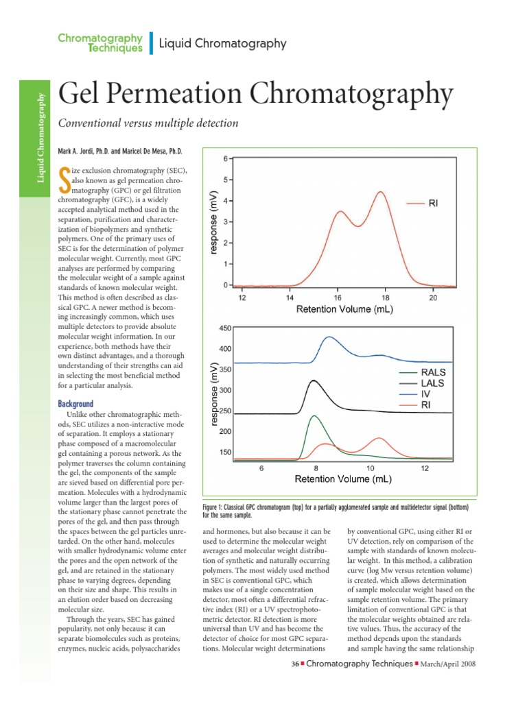 Jordi-Labs-White Paper GPC Conventional V Light Scattering | PDF ...
