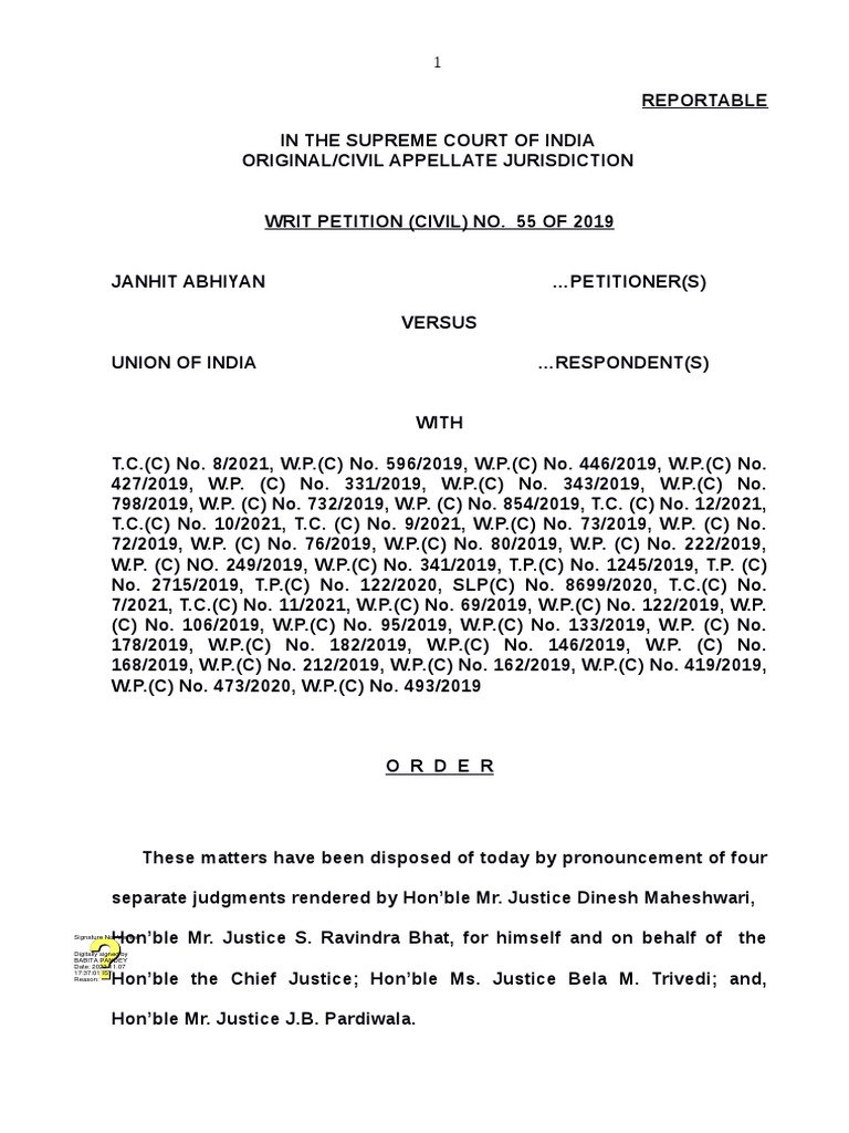 EWS Judgement 07 Nov 2022 | PDF | Justice | Crime & Violence
