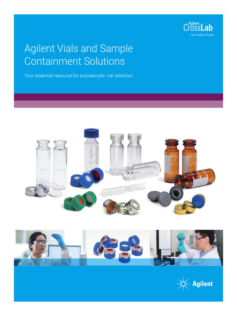 Cat Vials Sample Containment Solutions 5994 4803EN Agilent | PDF ...