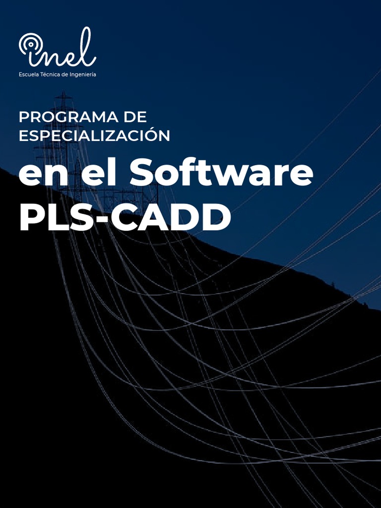 Curso de Especialización en PLS-CADD | PDF | Software | Transferencia ...