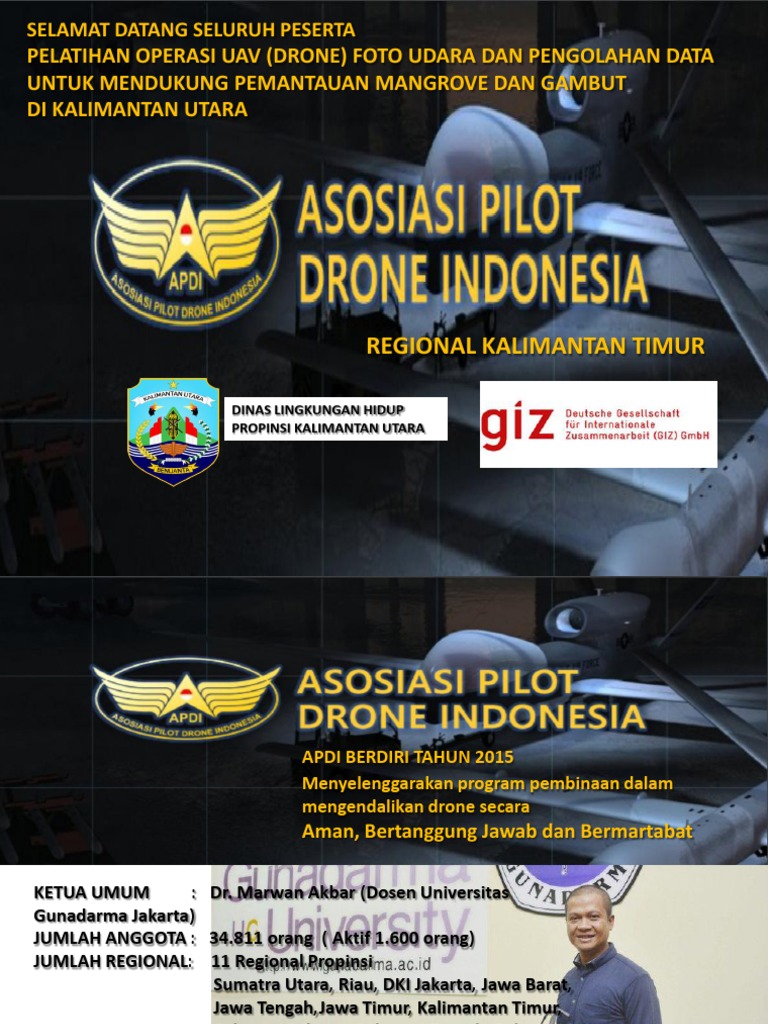 Pelatihan Drone Giz Kaltara | PDF