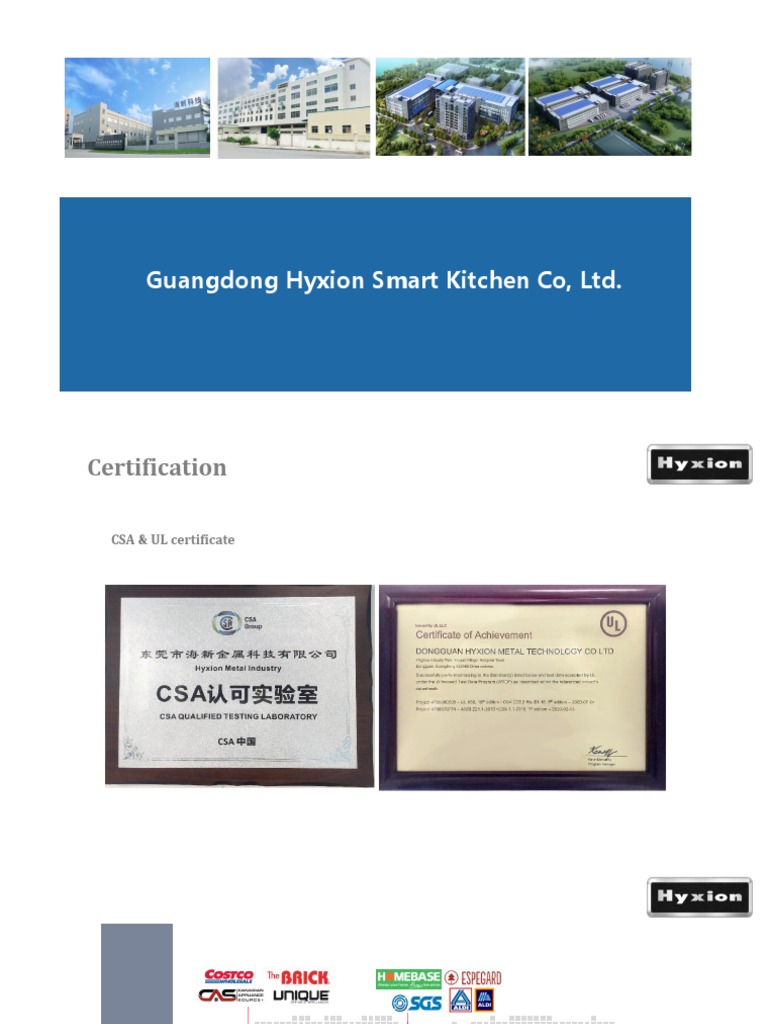 Hyxion Outdoor Kitchen-EU Standard | PDF | Building Engineering | Manufactured Goods