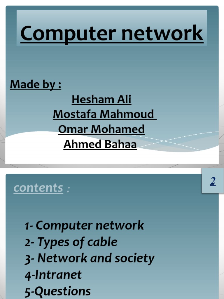 Computer Network | PDF | Computer Network | Network Topology