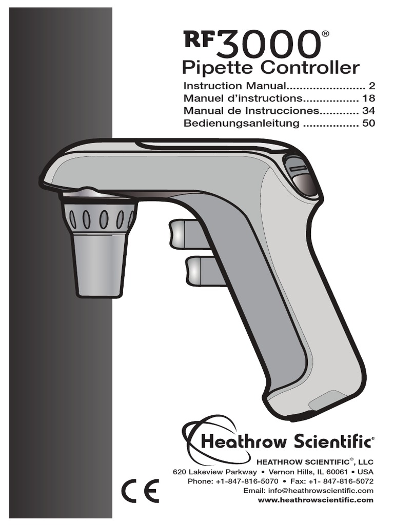 RF3000 Manual | PDF | Ac Power Plugs And Sockets | Electricity