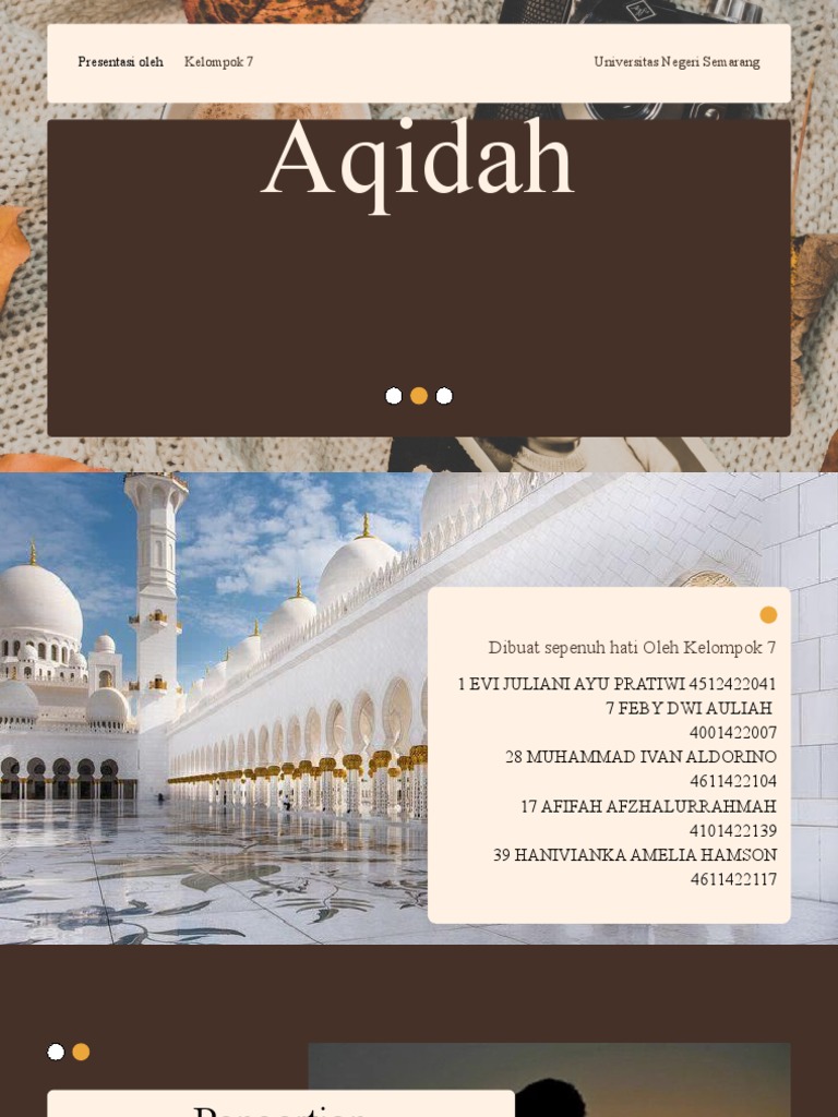 Pemahaman Aqidah dalam Islam | PDF