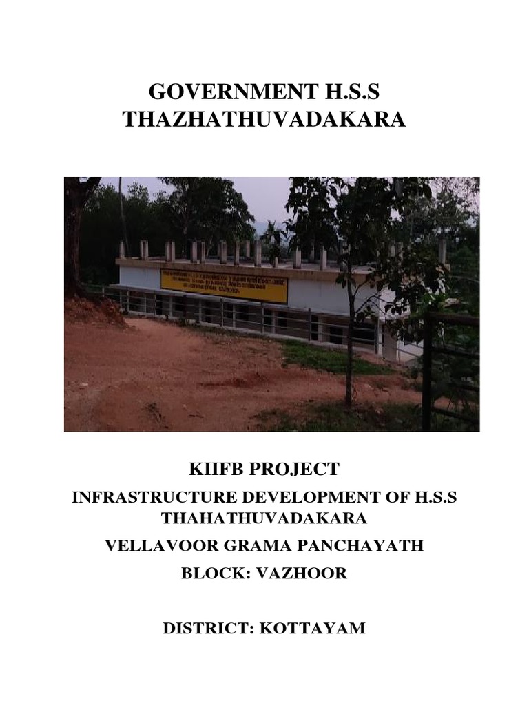 Cluster 23 Govt. HSS Thazhathuvadakara | PDF | Concrete | Stairs