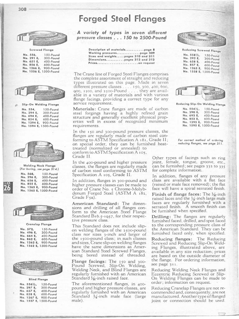Steel Flanges | PDF | Mechanical Engineering | Metals
