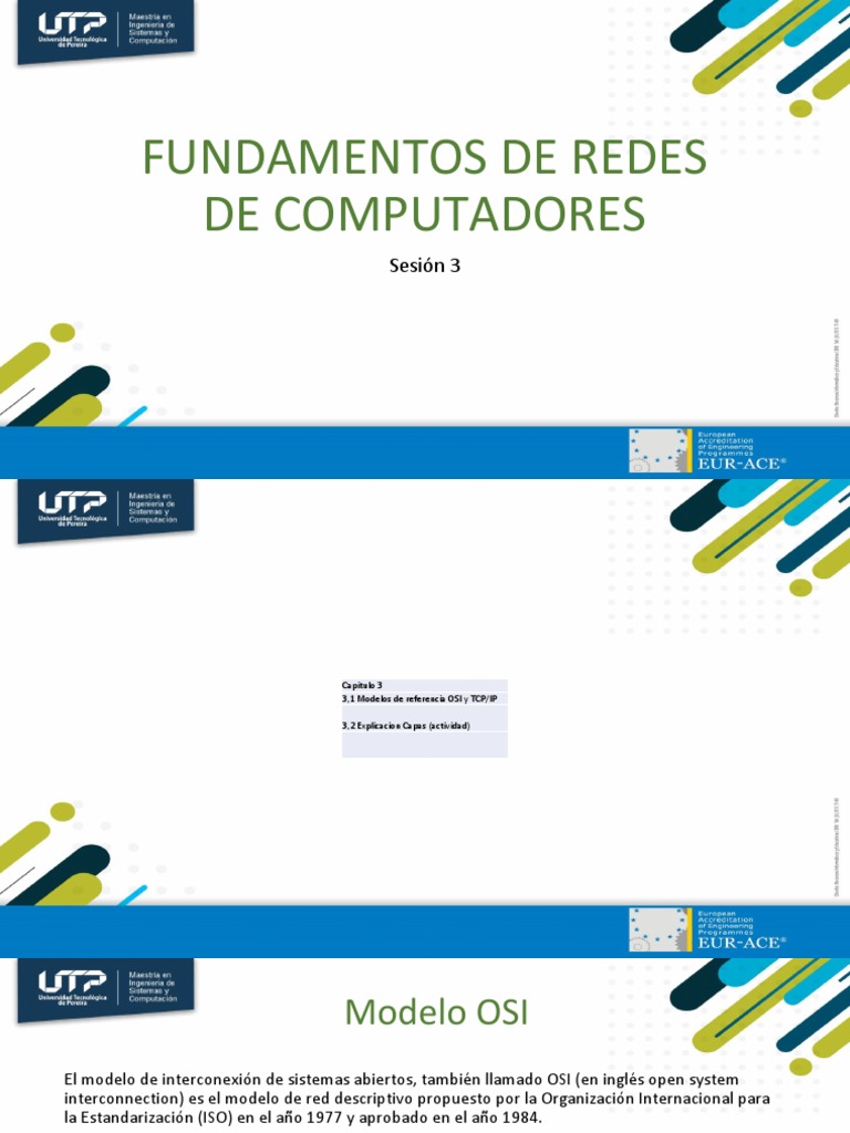 Fundamentos del Modelo OSI y TCP/IP | PDF | Protocolos de internet | Red de computadoras