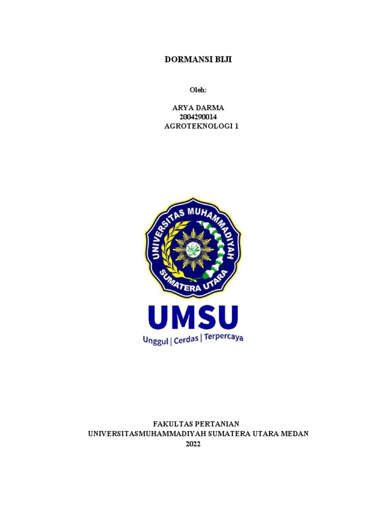 Dormansi Biji | PDF