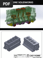 Planos Motor V6 | PDF | Ingeniería de Sistemas | Partes de vehículo