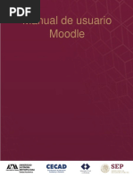 Manual Ambiente de Aprendizaje Virtual CUAM | PDF | Blog | Moodle