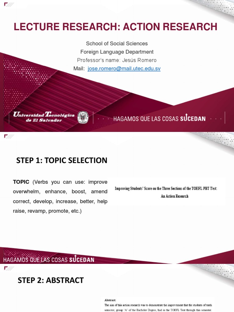 Improving English Reading Comprehension Skills through Action Research: A Step-by-Step Guide ...