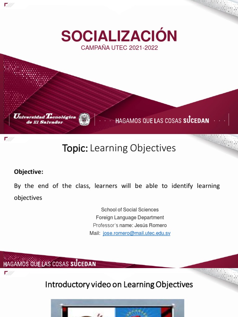 1.3 Types of Objectivs - Learning Objectives | PDF | Learning | Cognitive Science