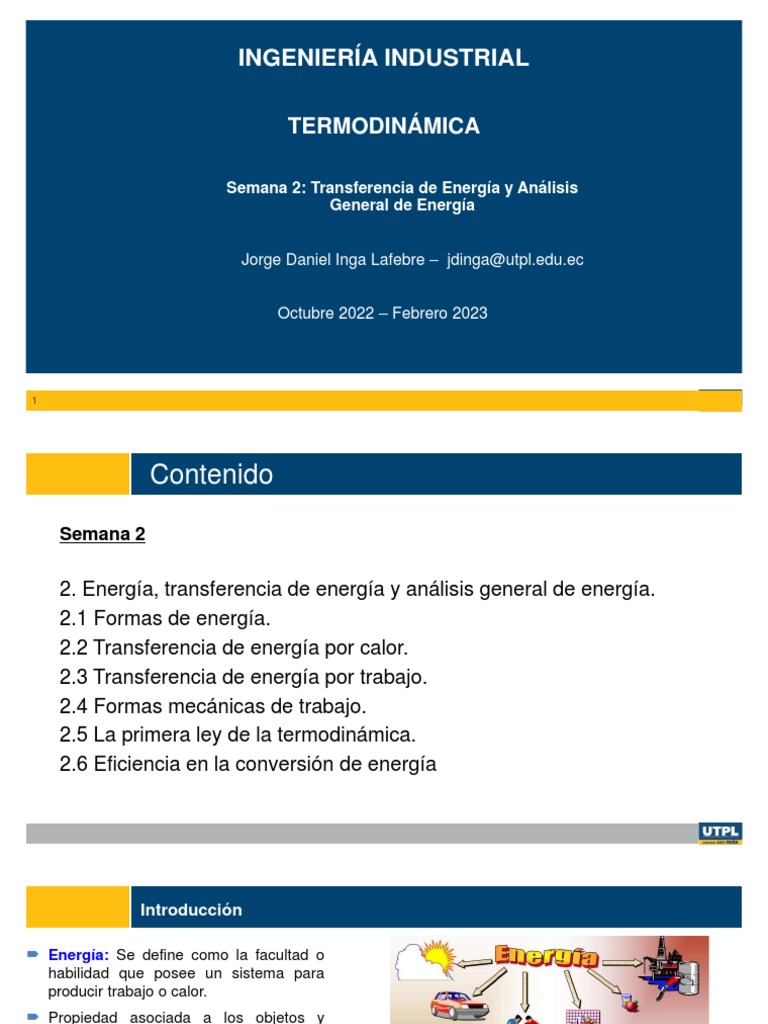 Termodinámica: Energía y Transferencia | PDF | Calor | Termodinámica