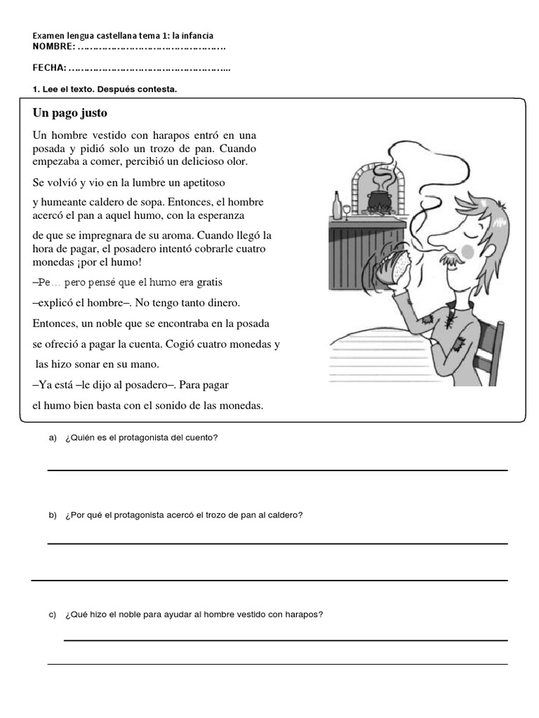 Examen Tema 1 Lengua Castellana | PDF | Lingüística