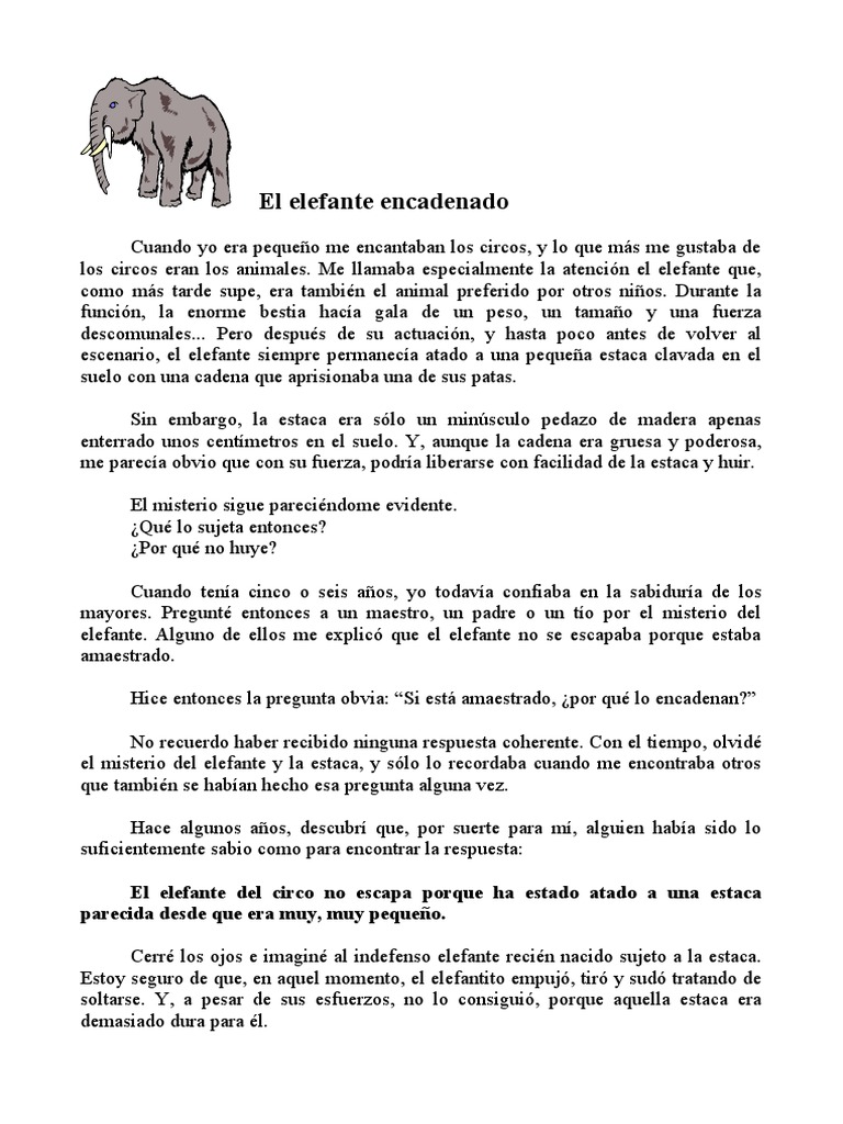El Elefante Encadenado | PDF