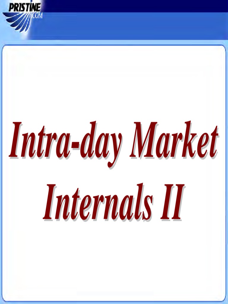 Capra Intra-Day Trading With Market Interals Part 2 Manual | PDF ...