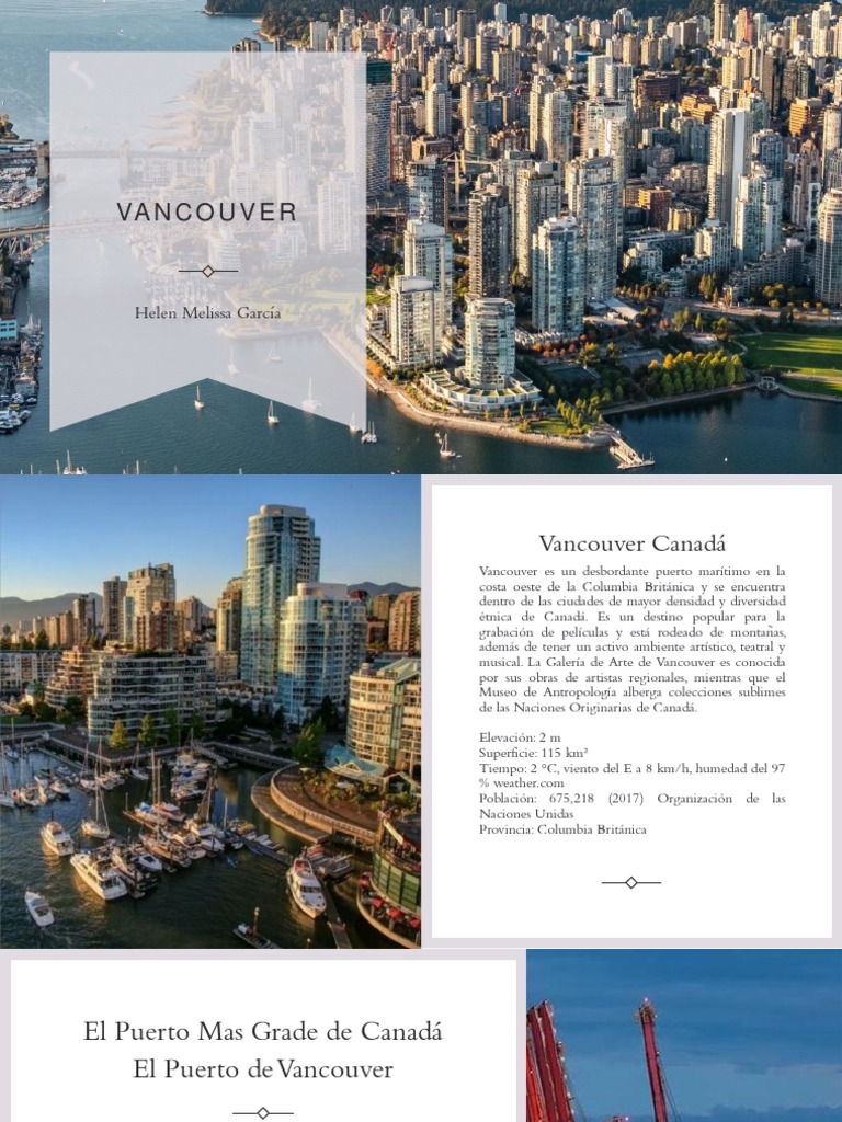 Vancouver | PDF | Vancouver | Canadá