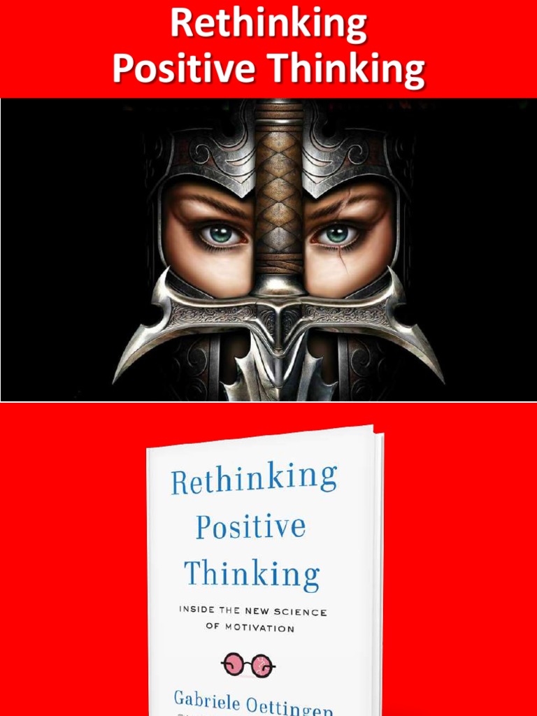 Rethinking Positive Thinking | PDF