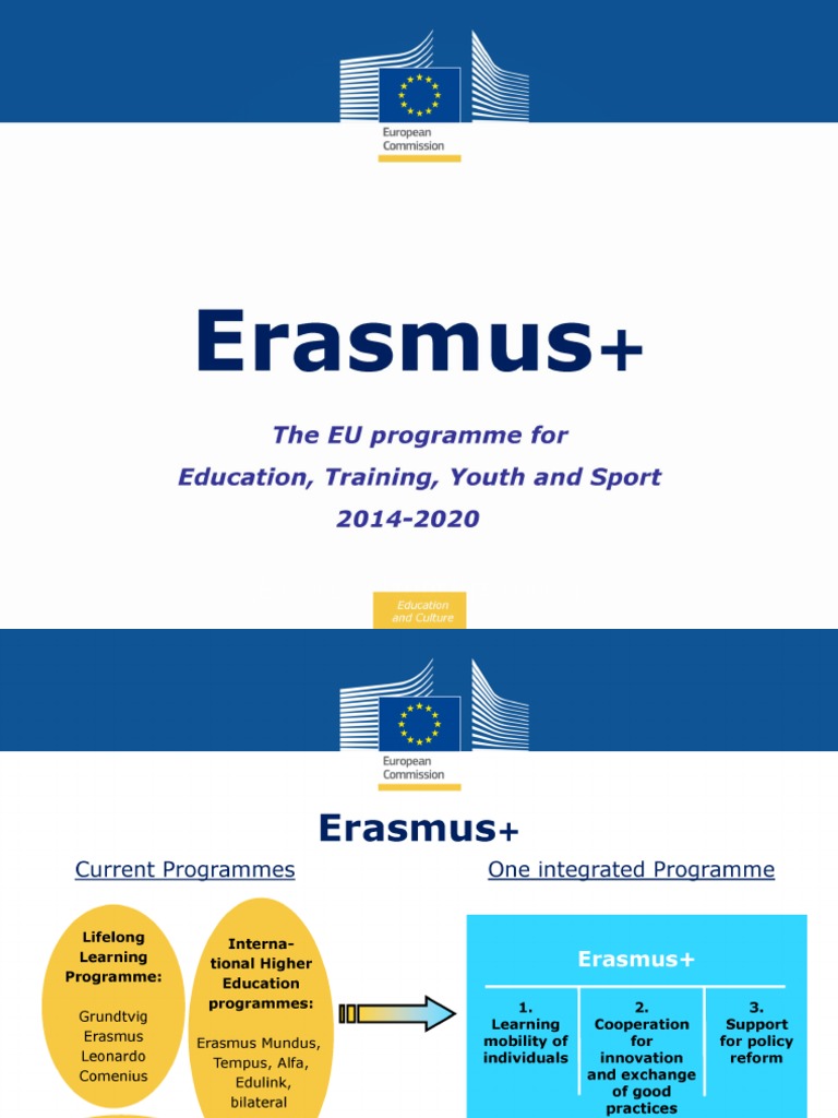 Erasmus+ Presentation EiE1 | PDF