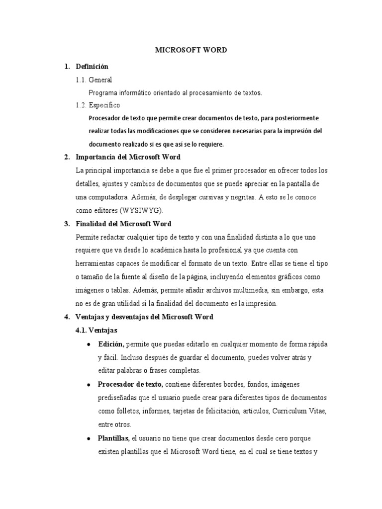 Guía de Microsoft Word 2020 | PDF | Microsoft Word | Procesador de textos