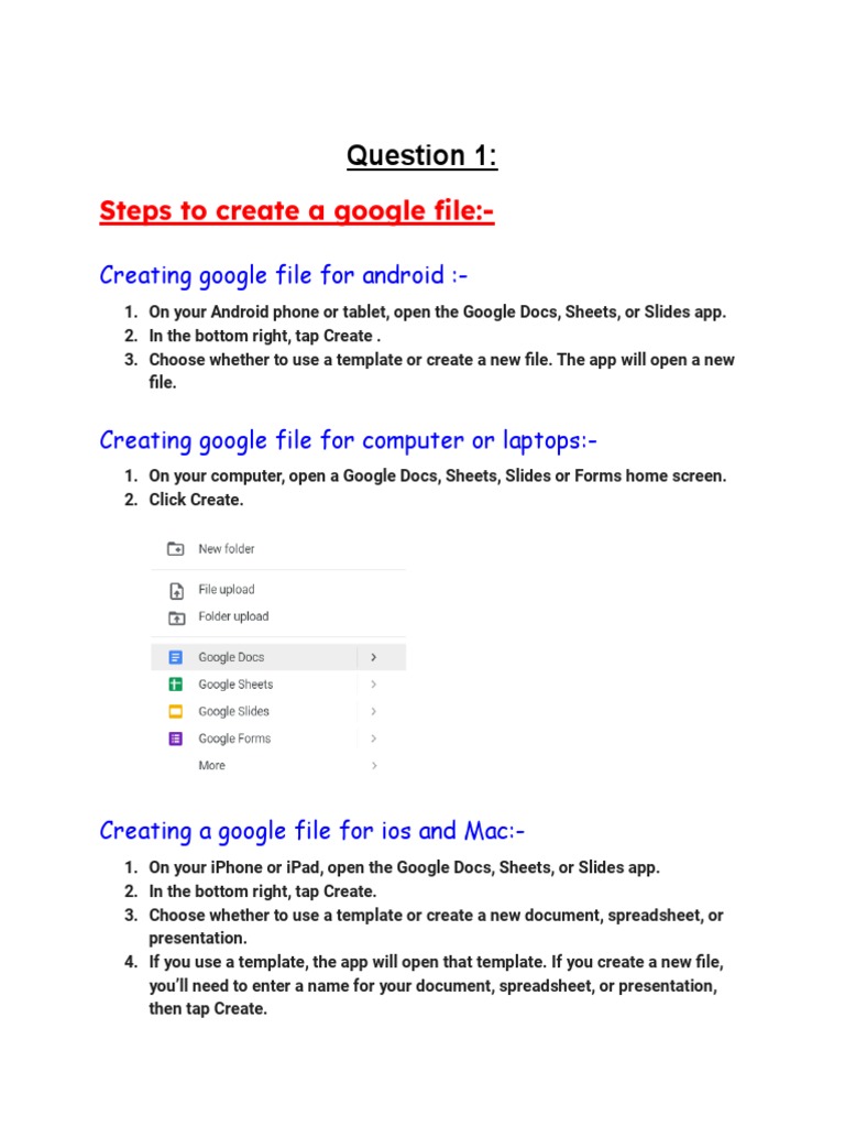 CA Practical 1 | PDF