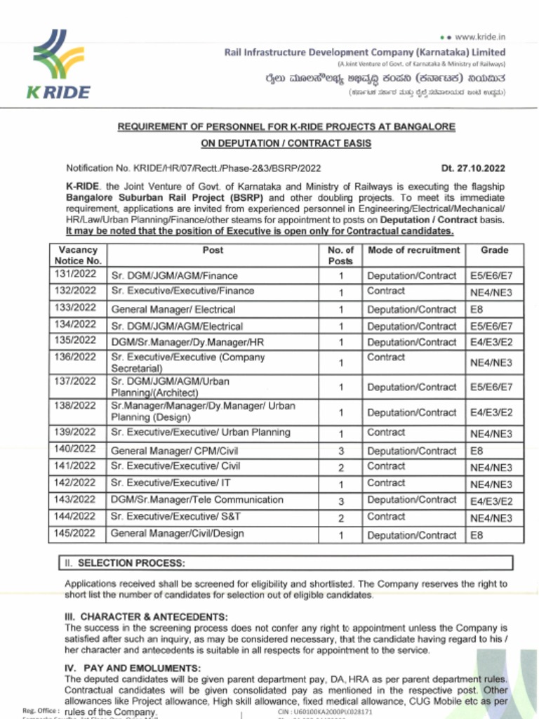 Recruitment Notification | PDF