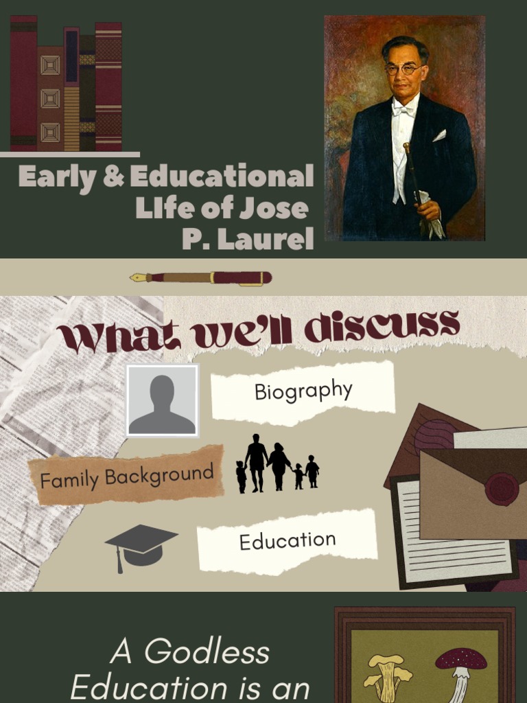 Early and Education Life of JPL | PDF | Philippines