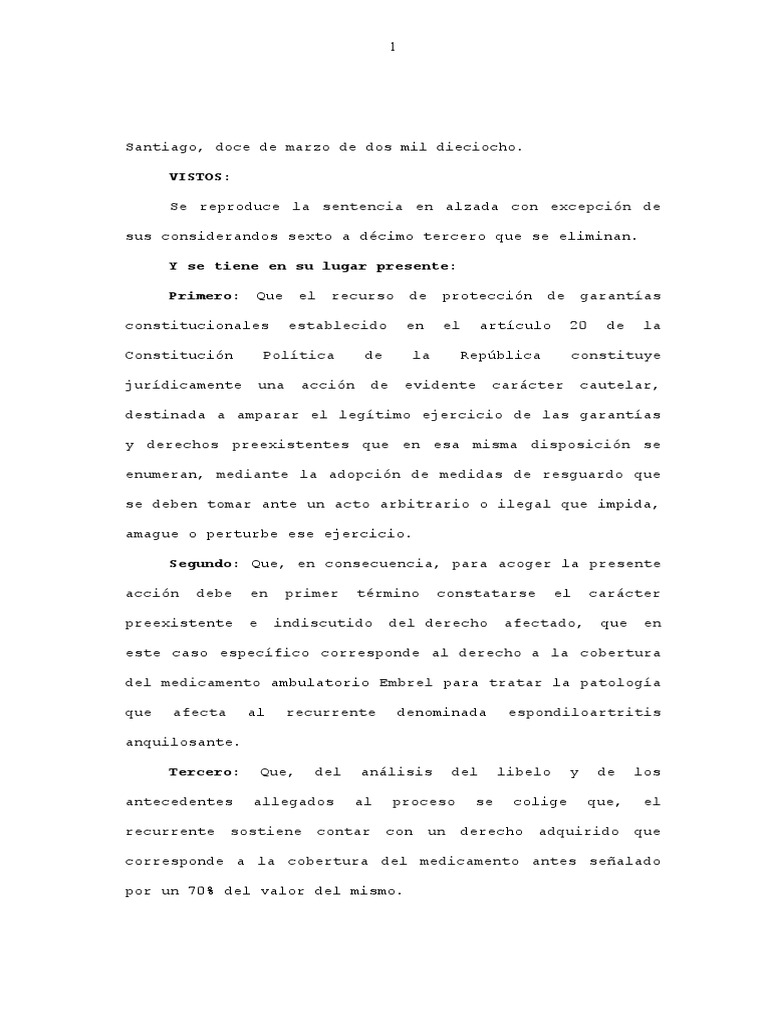 1216-18 - Protección - Revoca y Rechaza - Cobertura Medicamento - No ...