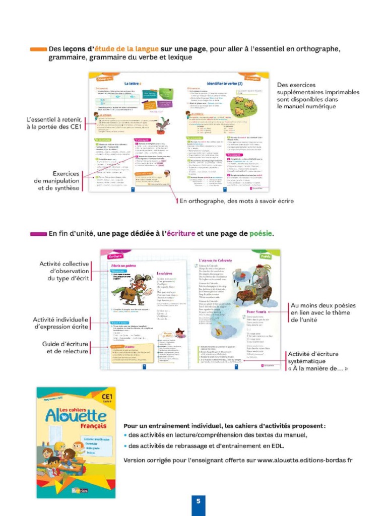 Alouette CE1 2 | PDF