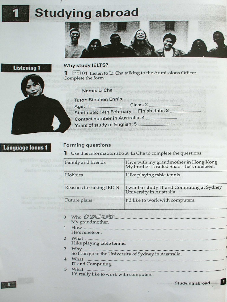 IELTS Foundation Course Student Book | PDF