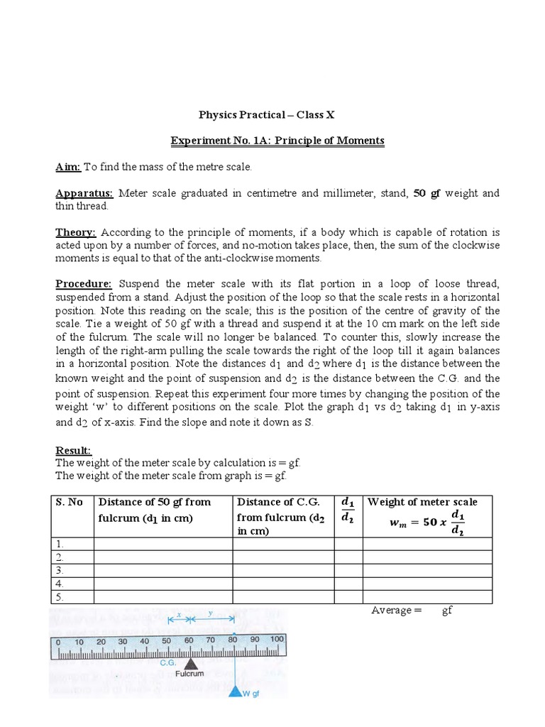 Physics Practical Experiment | PDF | Electrical Resistance And ...