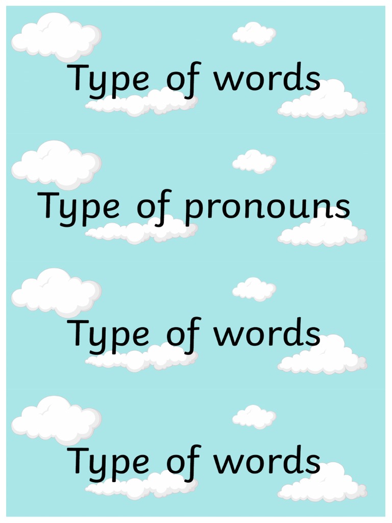 Cloud Label Template | PDF