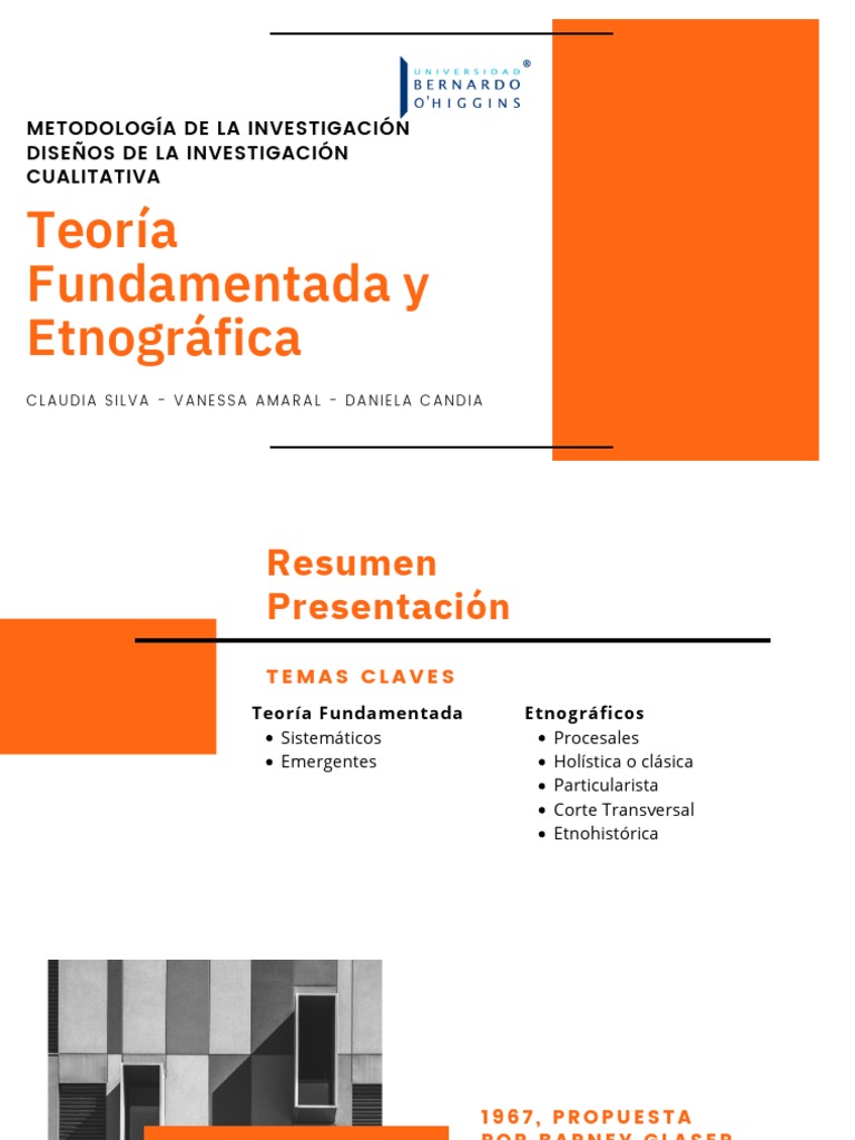 Teoría Fundamentada y Etnográfica | PDF | Etnografía | Teoría