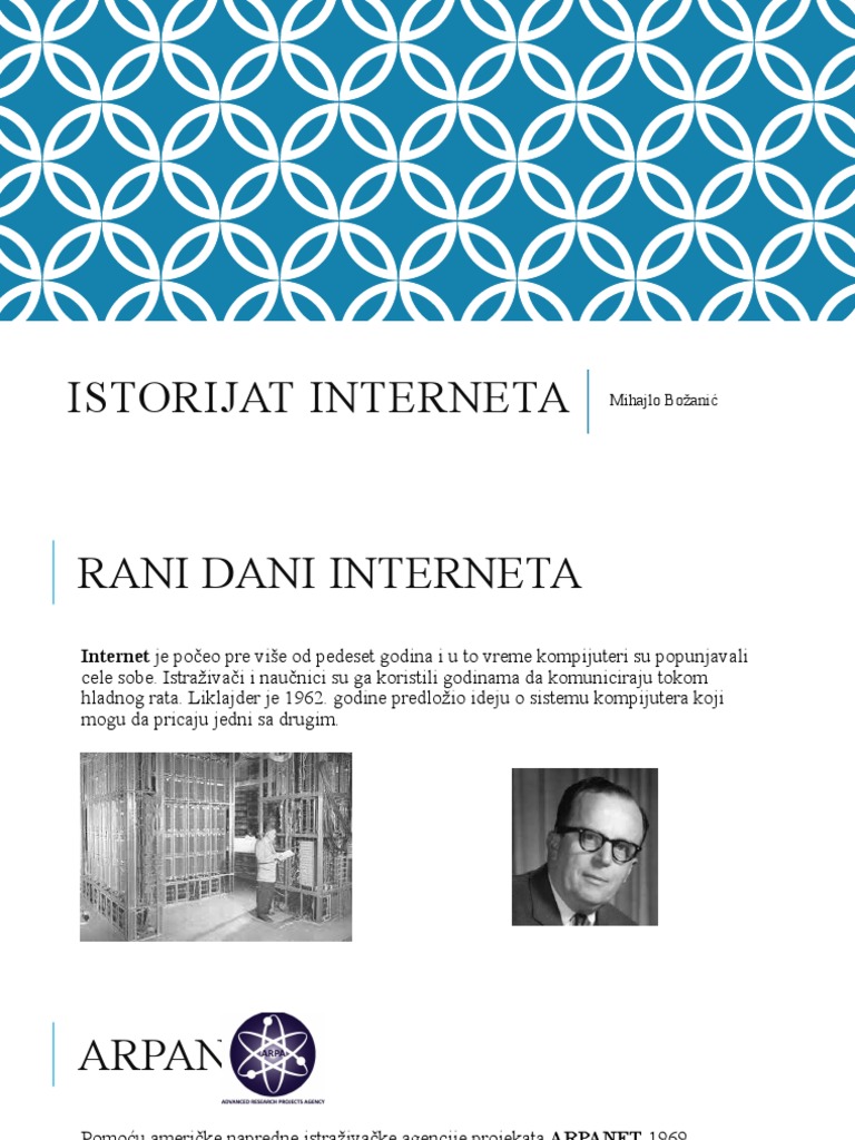 Istorijat Interneta | PDF