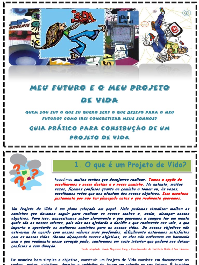 Atividade Projeto de Vida - Sonhos | PDF | Sonho | Entrevista Atividade Projeto de Vida - Sonhos | PDF | Sonho | Entrevista