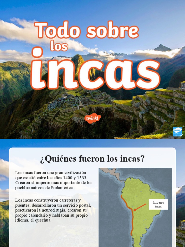 Es Ss 1638445078 Presentacion Todo Sobre Los Incas - Ver - 1 | PDF ...