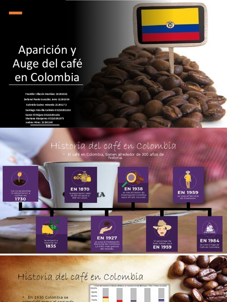 Aparición Y Auge Del Café En Colombia Pdf