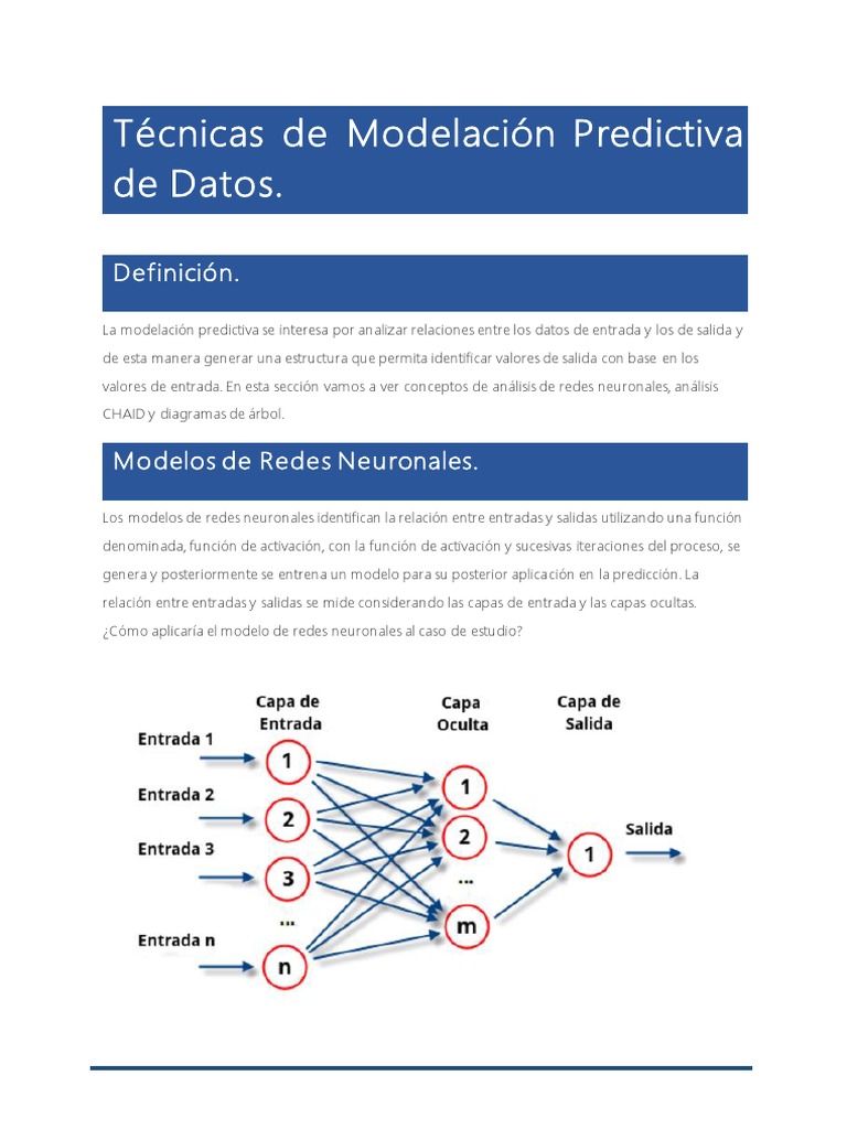 Técnicas de Modelación Predictiva | PDF