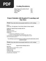 Epq Gantt Chart Template | PDF