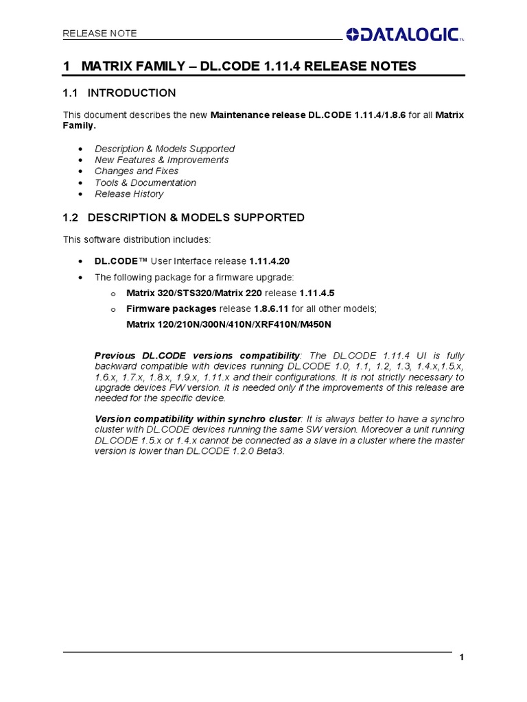 DL - Code 1.11.4 Release Notes | PDF | User Interface | Computing